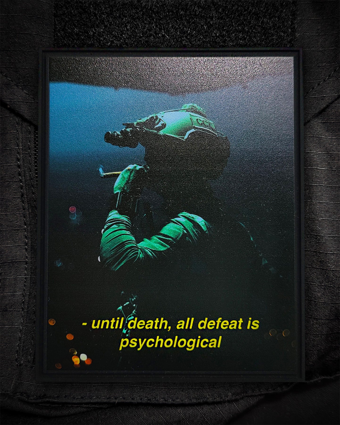 Until Death | Patch with Velcro Backing