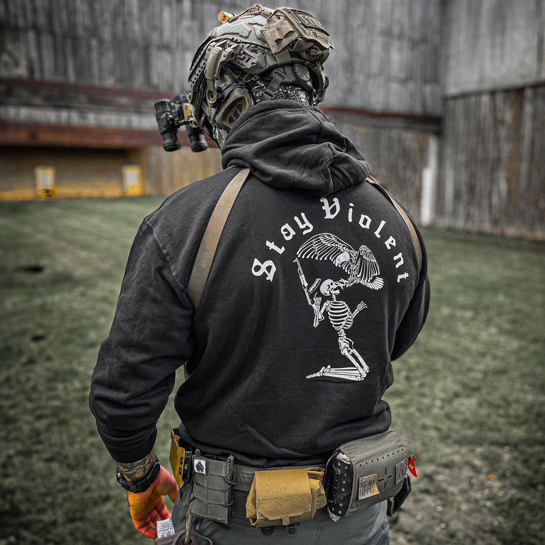 Stay Violent: Be ready to fight when no one else is