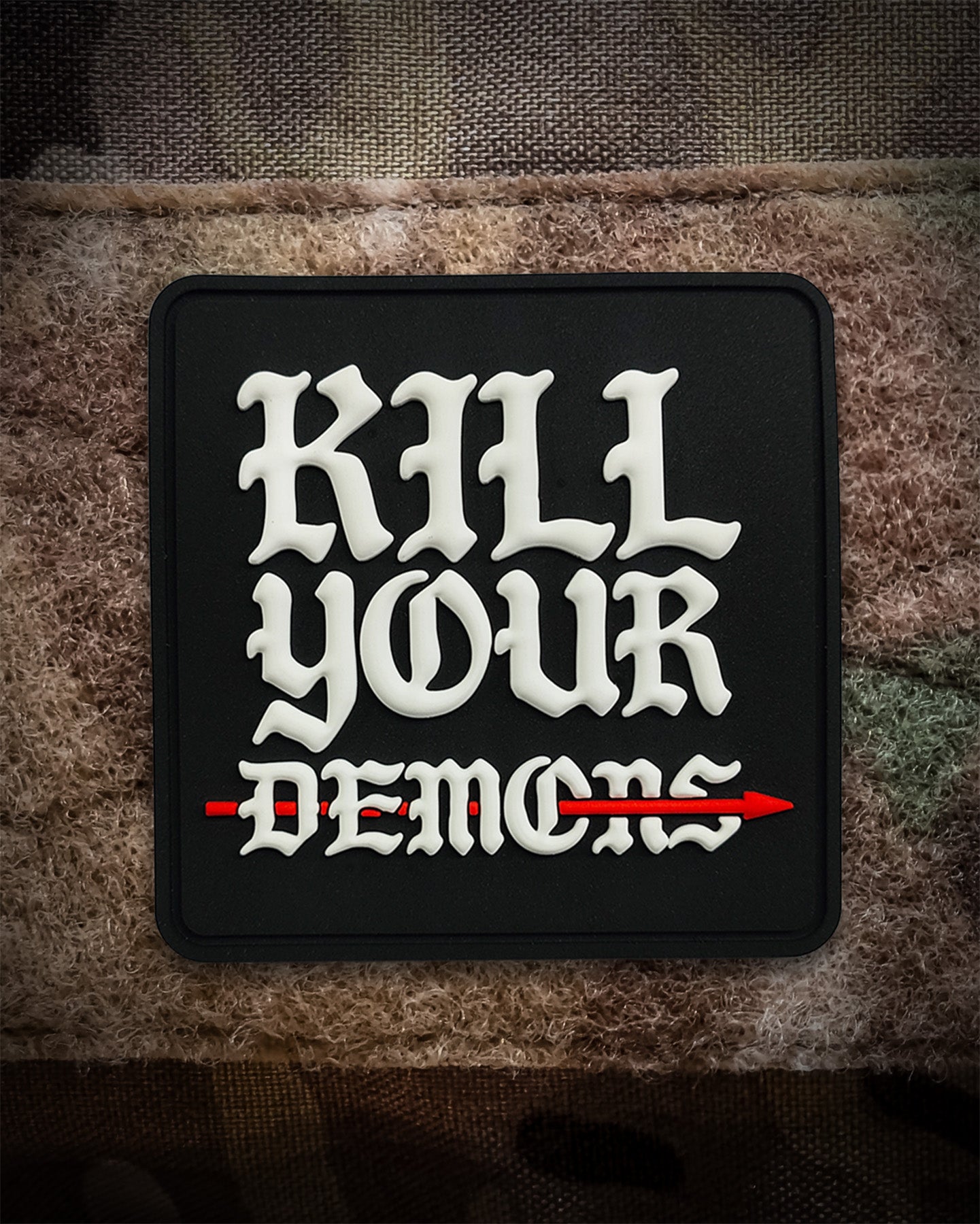 Kill Your Demons | Patch with Velcro Backing