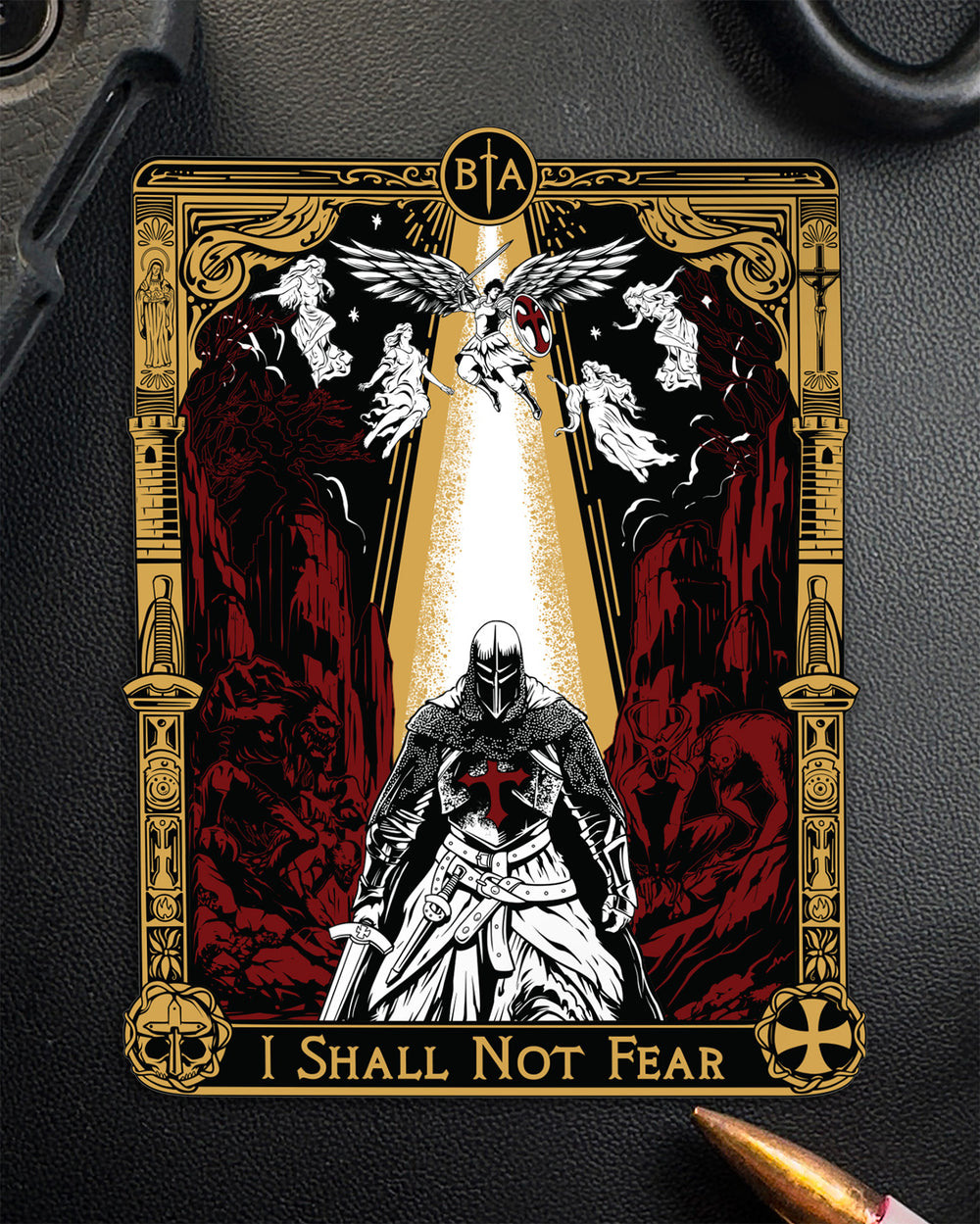 No Fear Sticker – For the Unafraid | Brothers in Arms