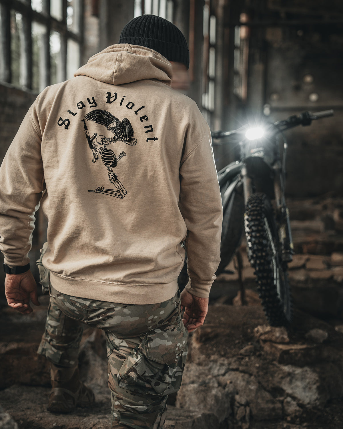 Stay Violent | Hoodie with print