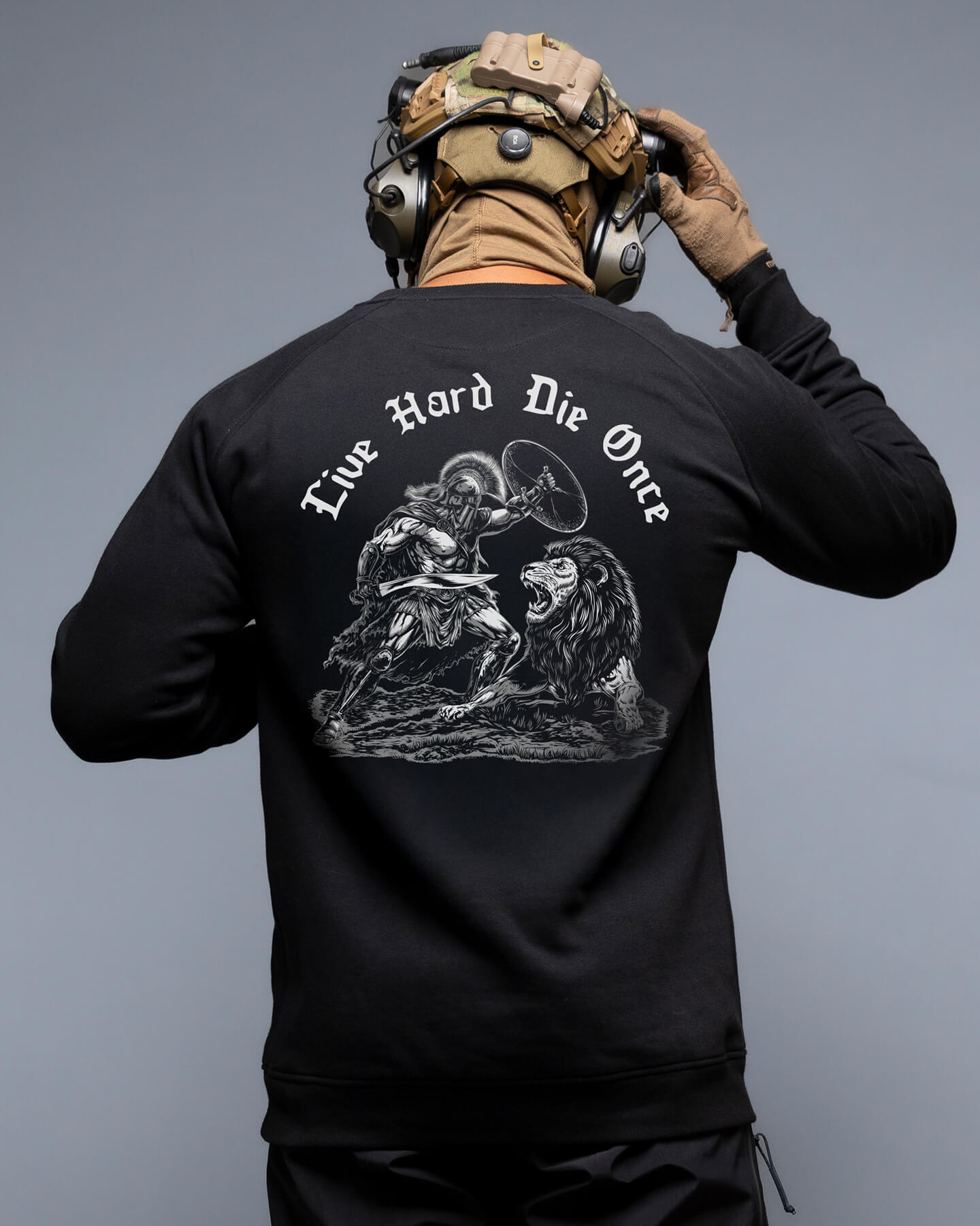 Die Once | Tactical Crewneck with Warrior Mindset – Brothers in Arms