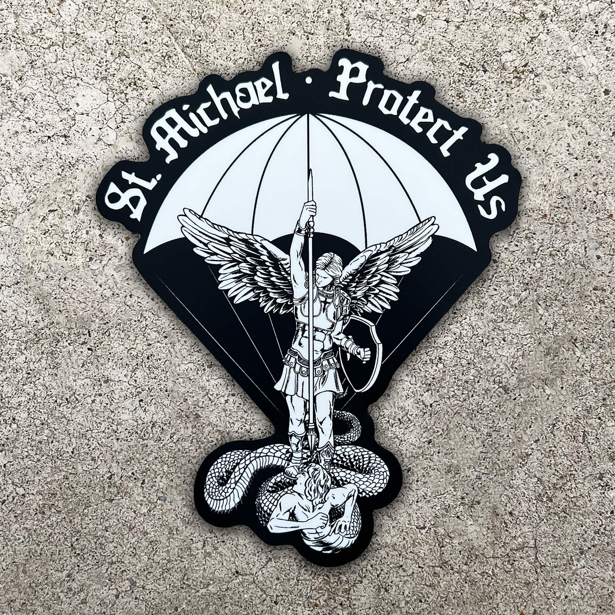 St. Michael Sticker – Brothers in Arms