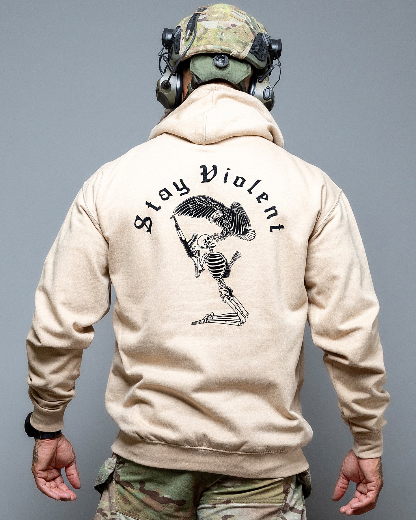 Stay Violent | Hoodie with print